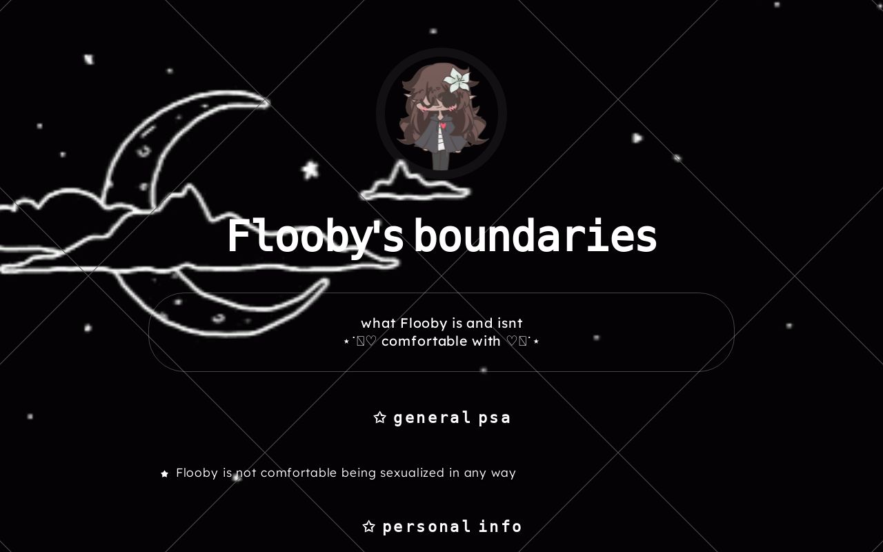 𝚏𝚕𝚘𝚘𝚋𝚢'𝚜 𝚋𝚘𝚞𝚗𝚍𝚊𝚛𝚒𝚎𝚜